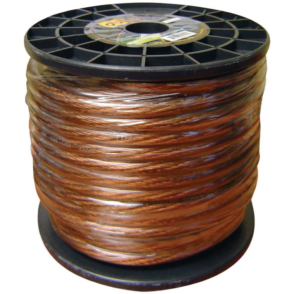 DB Link Power 100 ft. 4-Gauge Black Power Wire GW4BK100Z - The Home Depot