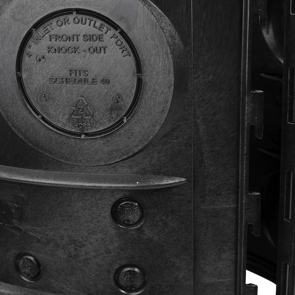 Buy 50 Gallon Flo Well Stormwater Dry Well System Kit with 3 Side ...