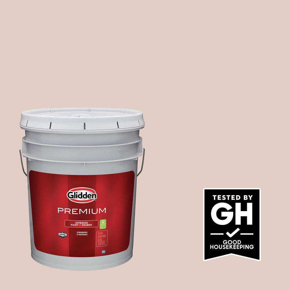 Glidden Premium 5 gal. Ginger Shortbread PPG1062-3 Eggshell Interior ...