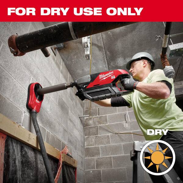 Dry core drill store