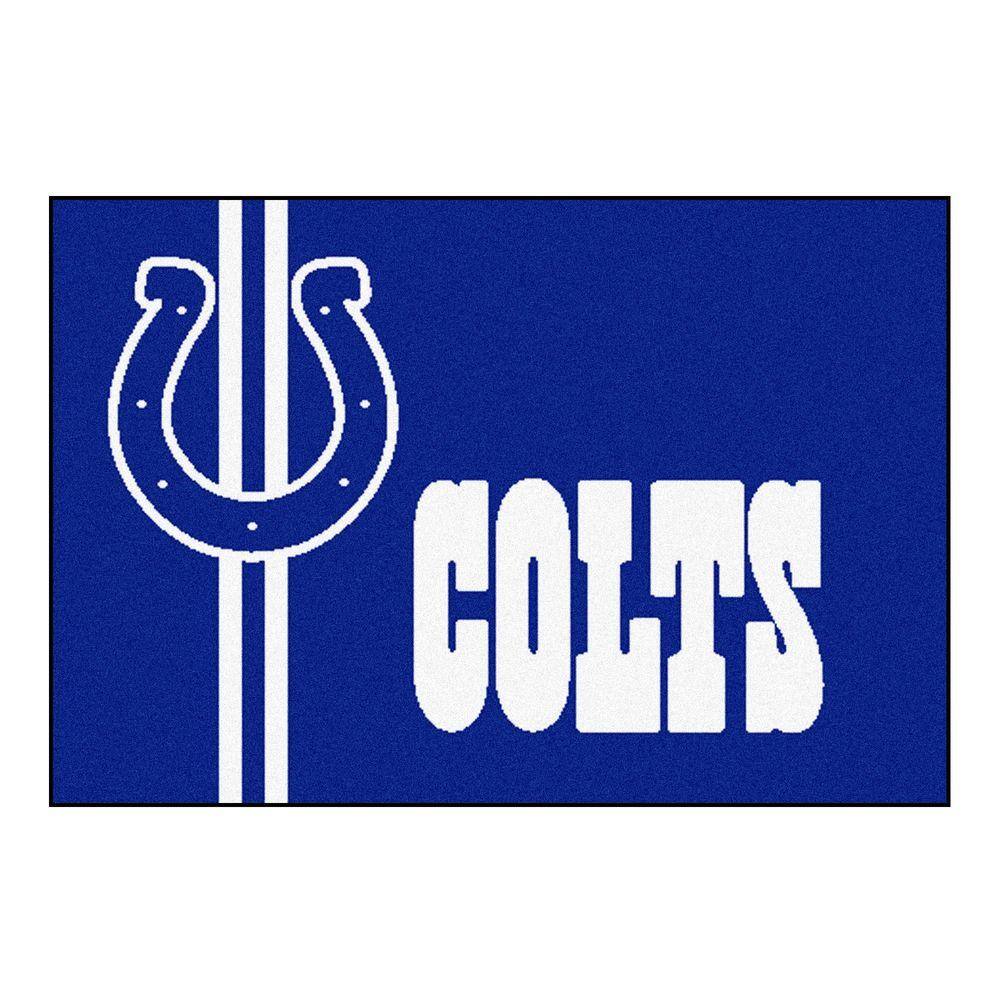 FANMATS NFL - Indianapolis Colts Blue Uniform Inspired 2 ft. x 3 ft ...