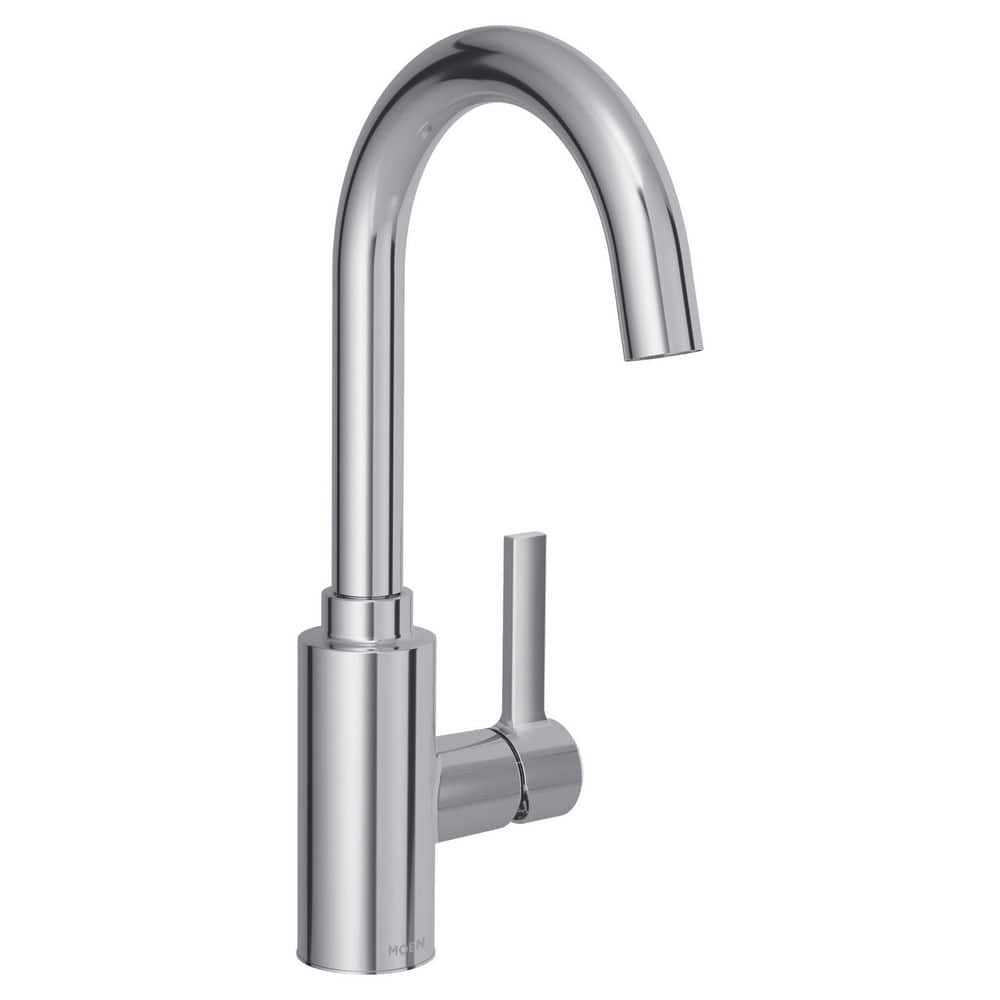 MOEN Genta LX Single-Handle Bar Faucet in Chrome 5882 - The Home Depot