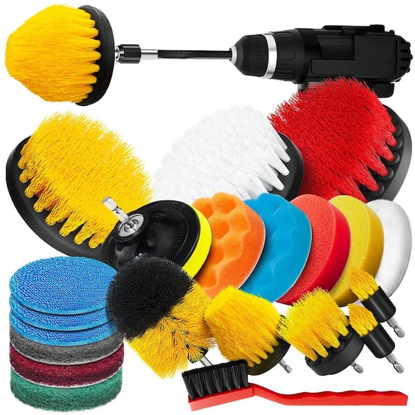 KIWDZFU 60-Piece Mini Wire Brush Set Stainless Steel Bristle Small ...