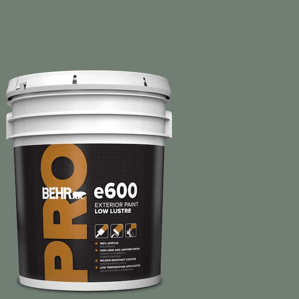BEHR PRO 5 gal. #N420-5 Boreal Low Luster Exterior Paint PR62305 - The ...