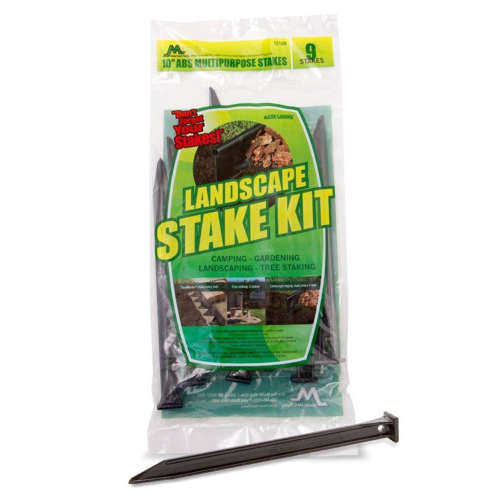 Master Mark Multi-Purpose ABS 10 in. Stake Anchors (9-Pack) 12119 - The ...
