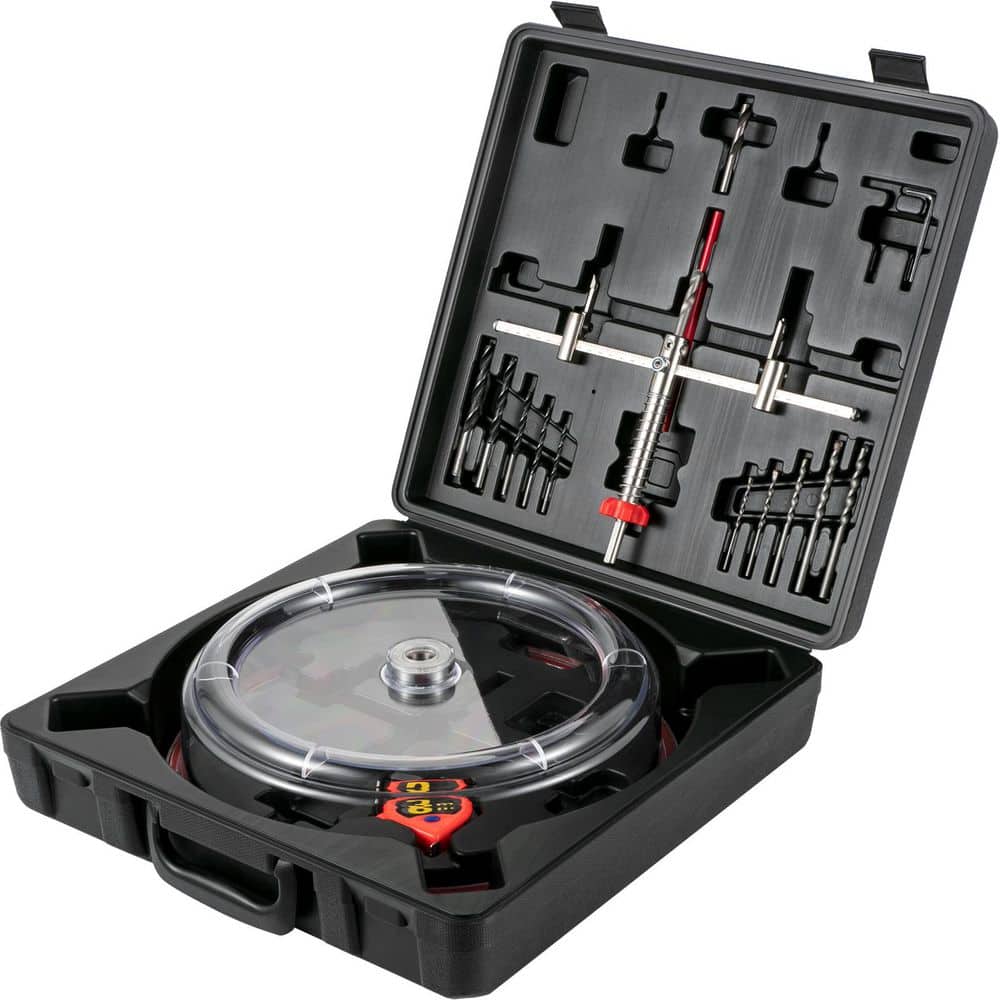 SKYSHALO Adjustable Hole Saw Cutter Kit, 1-5/8 in. to 11-13 /16 in ...
