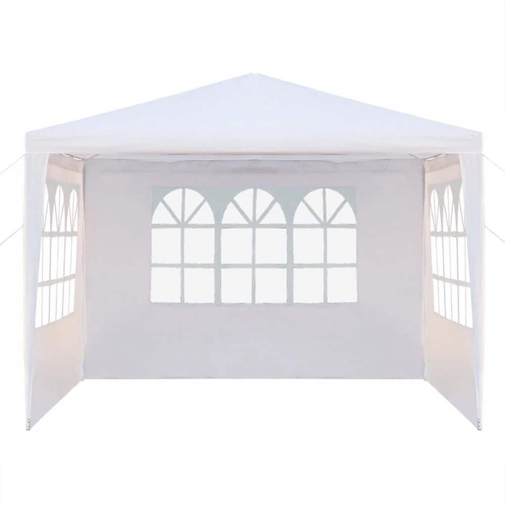spca 10 ft. x 10 ft. Three Sides Waterproof Tent with Spiral Tubes for ...