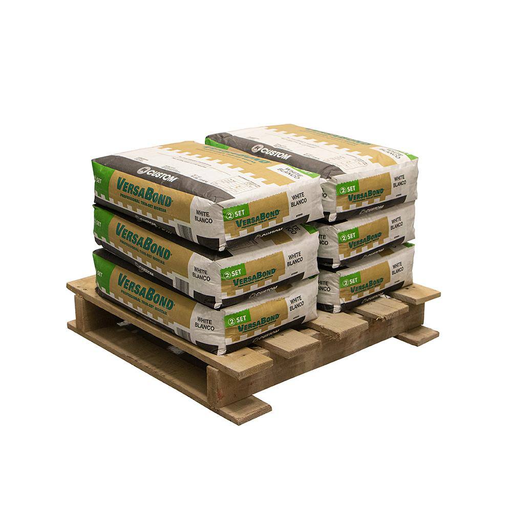 Custom Building Products VersaBond White 50 lbs. Fortified Thinset ...