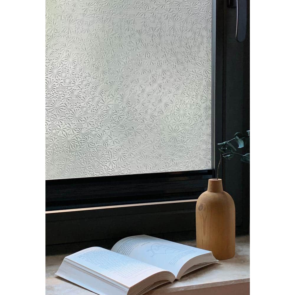 Artscape 24 in. W x 36 in. L Starburst Decorative Window Film 02-3748 ...