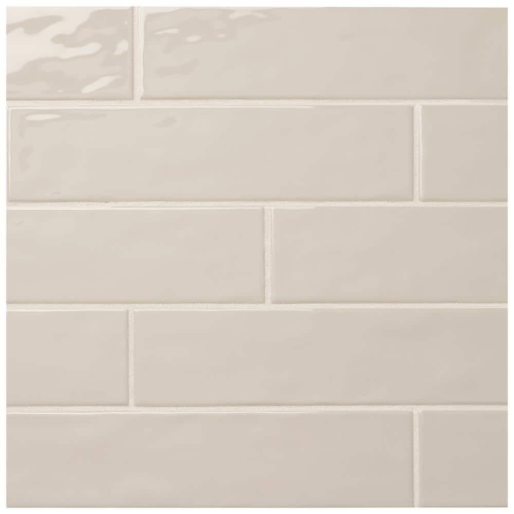 Reviews for Daltile LuxeCraft Taupe 3 in. x 12 in. Glazed Ceramic ...