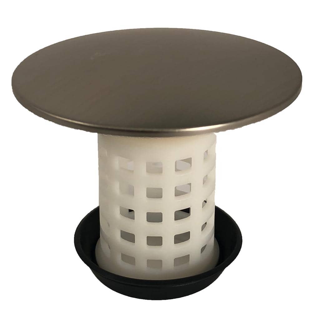 PF WaterWorks Universal Bathtub Drain Protector Strainer with Jumbo ...