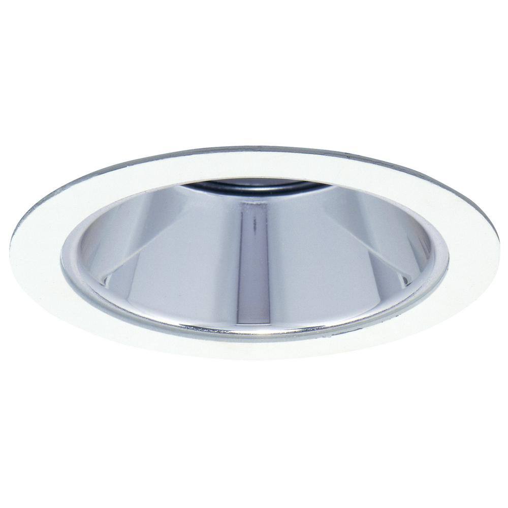 HALO 1421 Series 4 in. White Recessed Trim Reflector 1421W - The Home Depot