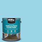 BEHR PREMIUM 1 gal. #S490-3 Reef Blue Gloss Enamel Interior/Exterior ...