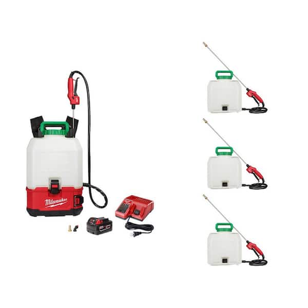 Reviews for Milwaukee M18 18-Volt 4 Gal. Lithium-Ion Cordless Switch ...