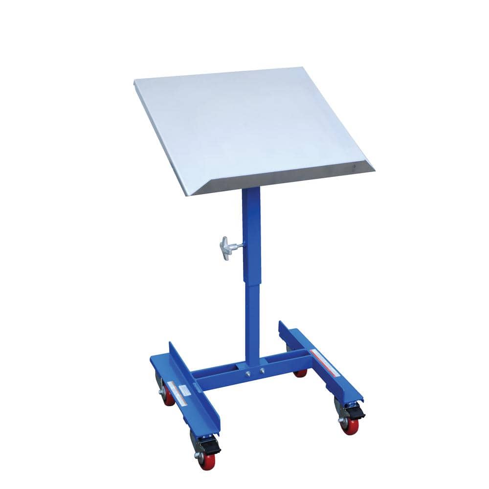 Vestil 22 in. x 21 in. 150 lbs. Mobile Tilting Work Table WT-2221 - The ...