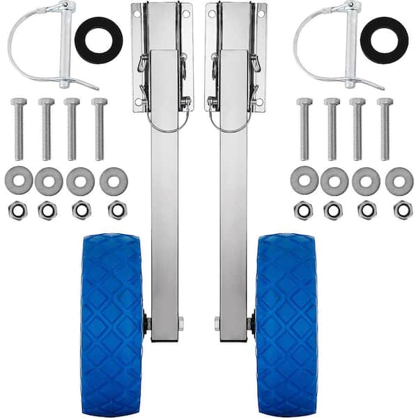 SKYSHALO Boat Transom Launching Wheel Dolly Stainless Steel for ...