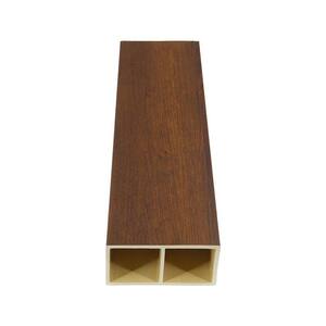 Ejoy 4 in. W x 105 in. L x 2 in. Thick Natural ChestNut WPC Composite ...