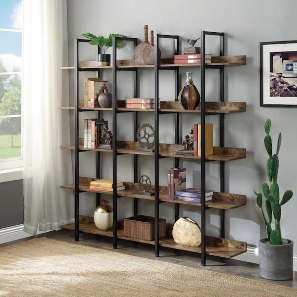 Vintage metal shelving unit store