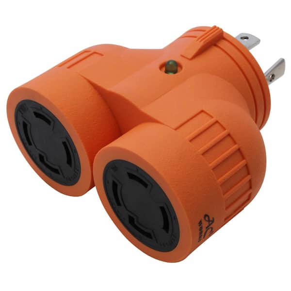 AC WORKS AC Connectors Generator Adapter RV 30 Amp TT-30P to L5-30R 30 ...