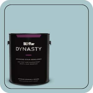 BEHR DYNASTY 1 qt. #S450-3 Spring Storm One-Coat Hide Satin Enamel ...