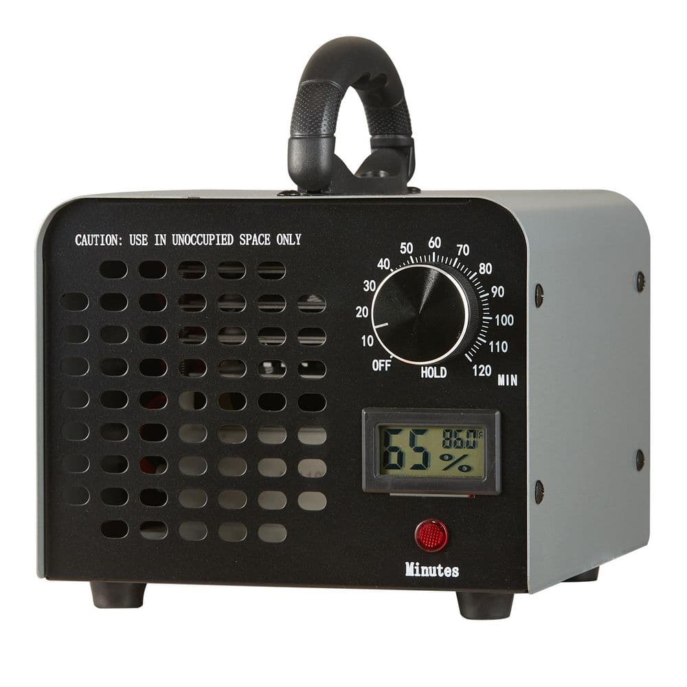 SKYSHALO Ozone Machine 3230 Sq. Ft. HEPA - Type Ozone Generator in Gray ...