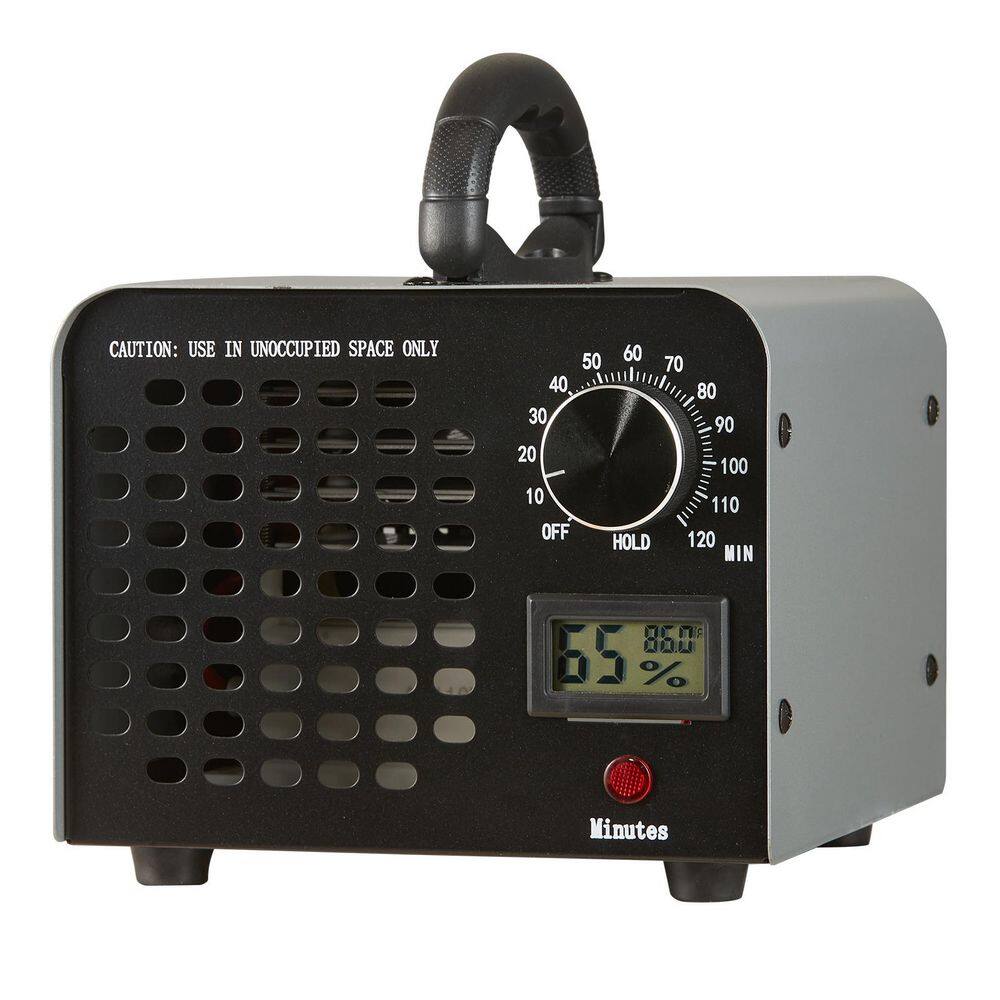 SKYSHALO Ozone Machine 3230 Sq. Ft. HEPA - Type Ozone Generator in Gray ...