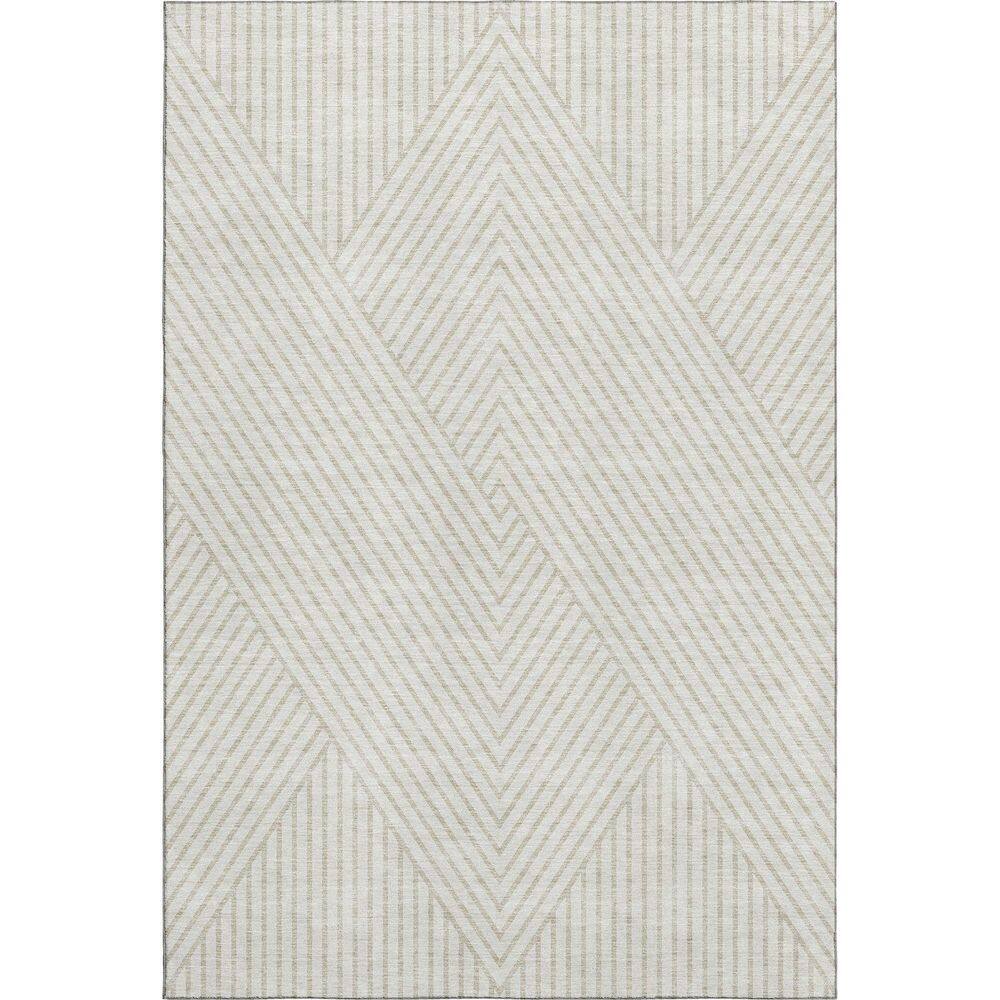 Addison Rugs Mayfield Premium Machine Washable Abstract AMF937 Ivory 3 ...