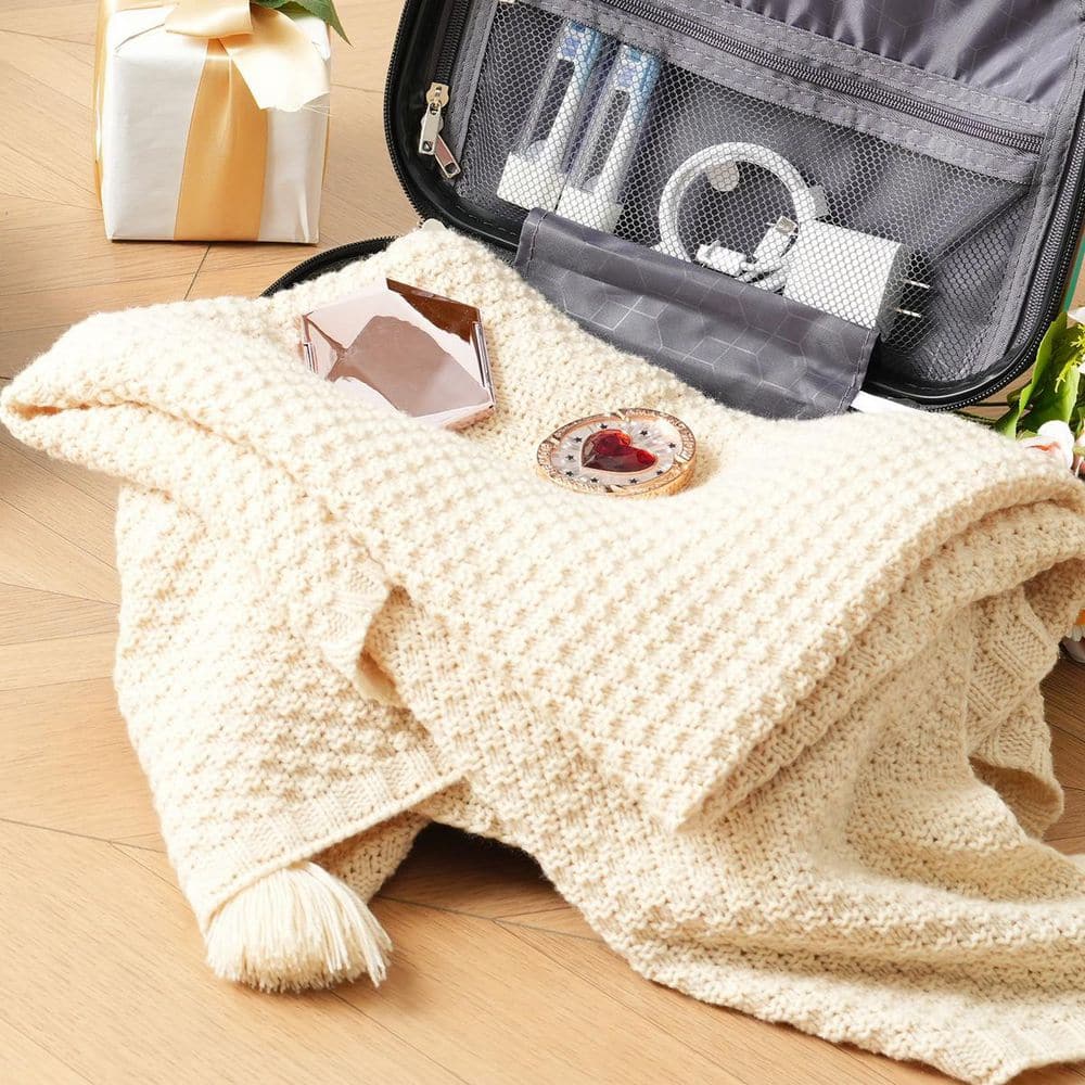 Polibi 29.5 in. Pink Double Wheels Hardside Expandable Checked Luggage ...