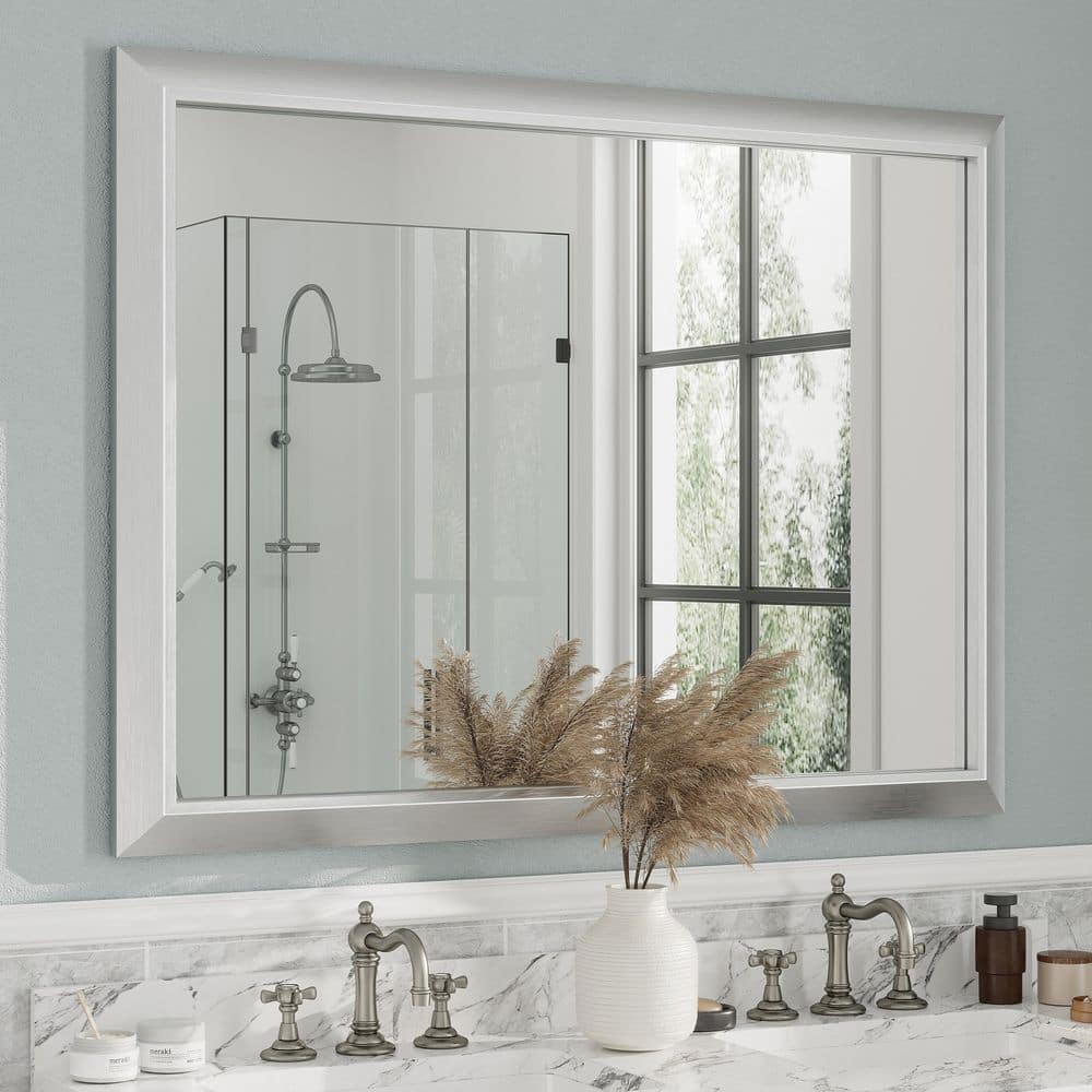 Apmir 48 in. W x 36 in. H Rectangular Aluminum Alloy Framed and ...