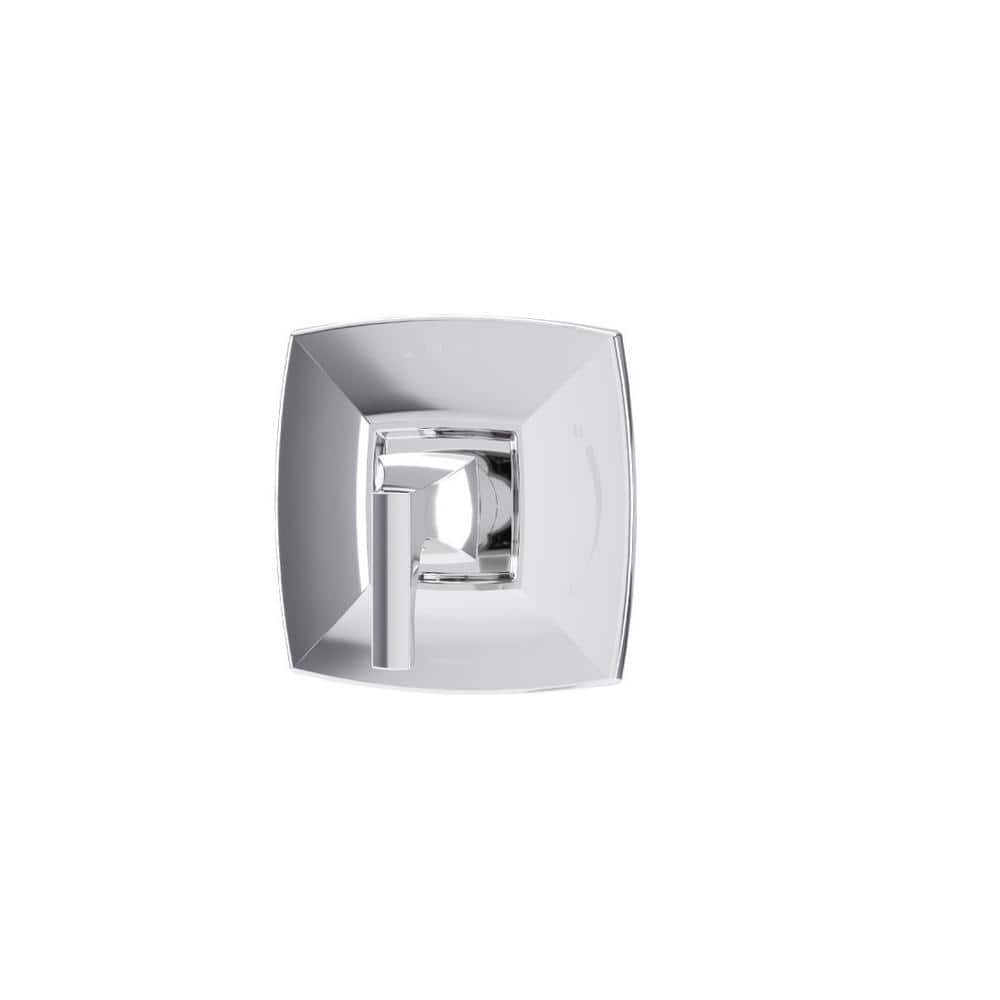 Symmons Oak Wall Mounted Single Handle Shower Valve Trim in Polished ...