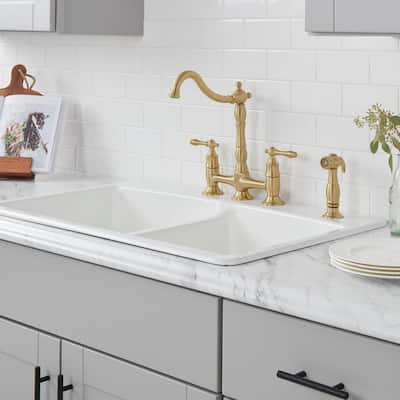 Gold - Kitchen Faucets - Kitchen - The Home Depot