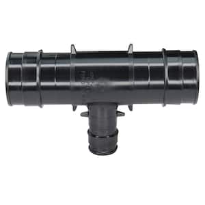 Apollo 3/4 in. x 1/2 in. x 3/4 in. Poly-Alloy PEX-A Barb Reducing Tee EPXPAT341234 - The Home Depot