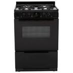 Premier 24 in. 2.97 cu. ft. Freestanding Gas Range in White SCK240OP ...
