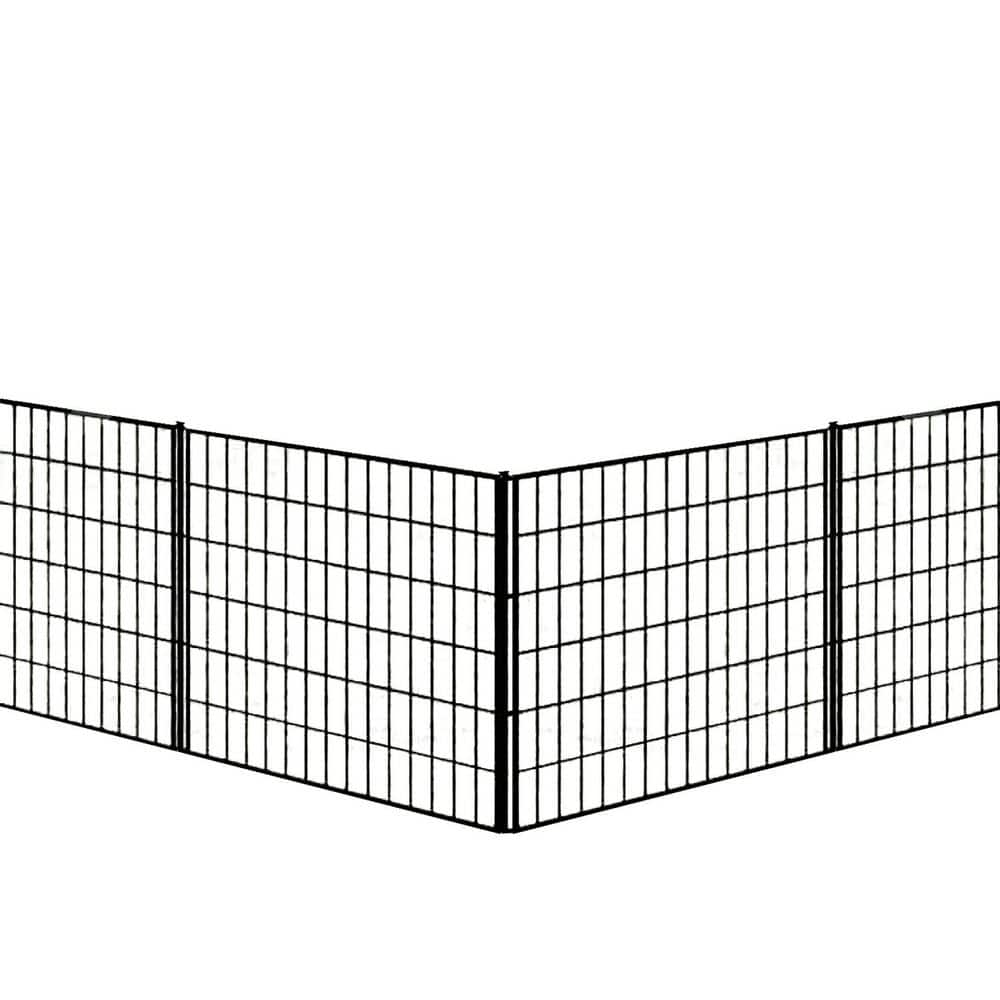 Justincity Garden Fencing Animal Barrier 26 in. Tall Rustproof Metal ...