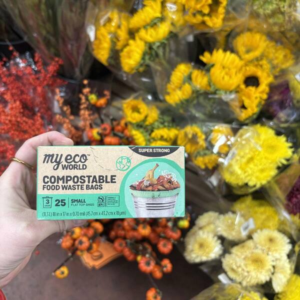 Cleanomics Compostable Ziplock Bags MyEcoWorld Compostable Kitchen Bags ...