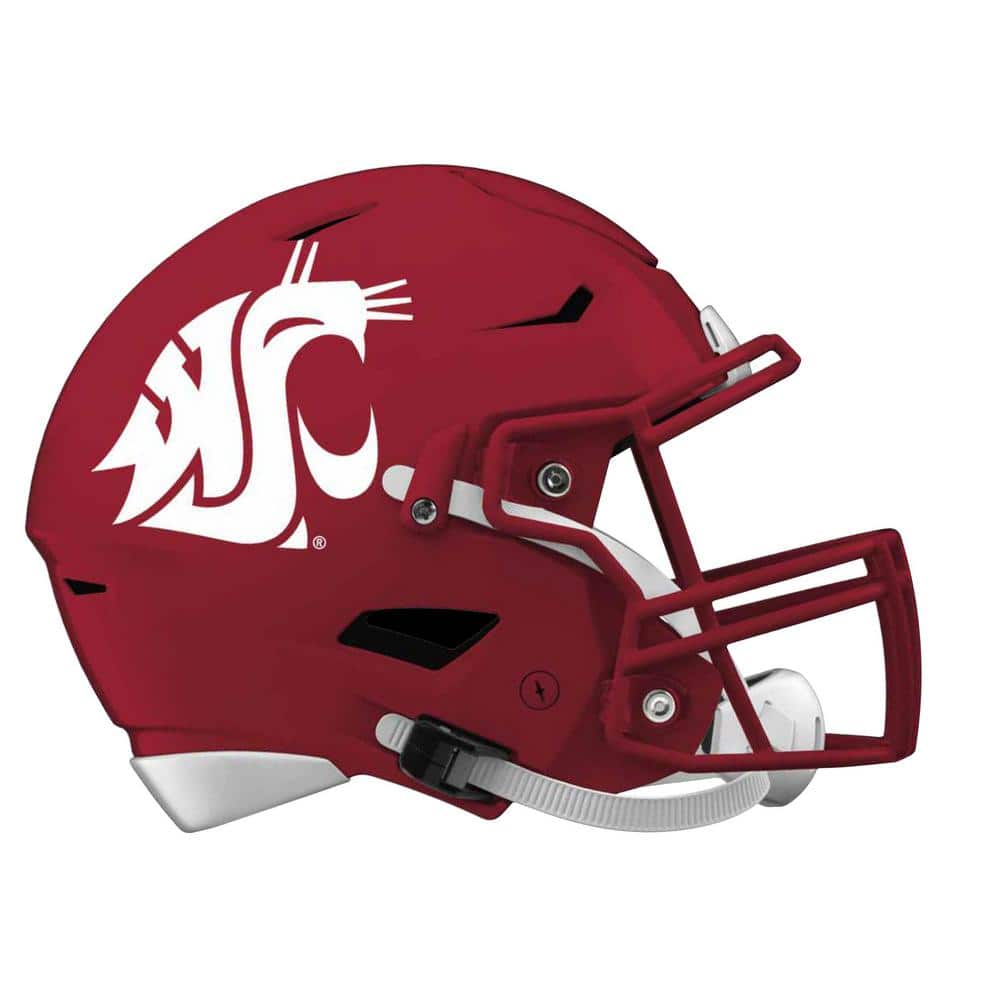 Evergreen Washington State University Red NCAA Helmet Desklite LED ...