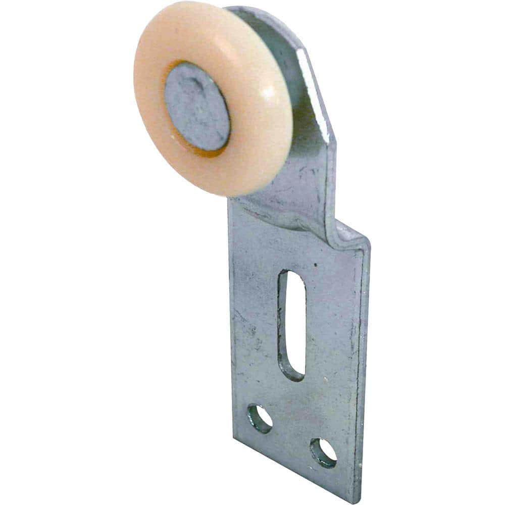 Prime-Line Wardrobe Door Front Roller Assembly, 1 in., Convex Nylon ...