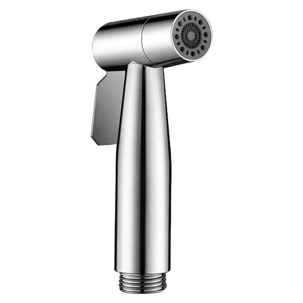 Cordless Stainless Steel Handheld Bidet Sprayer Head Adjustable Water ...