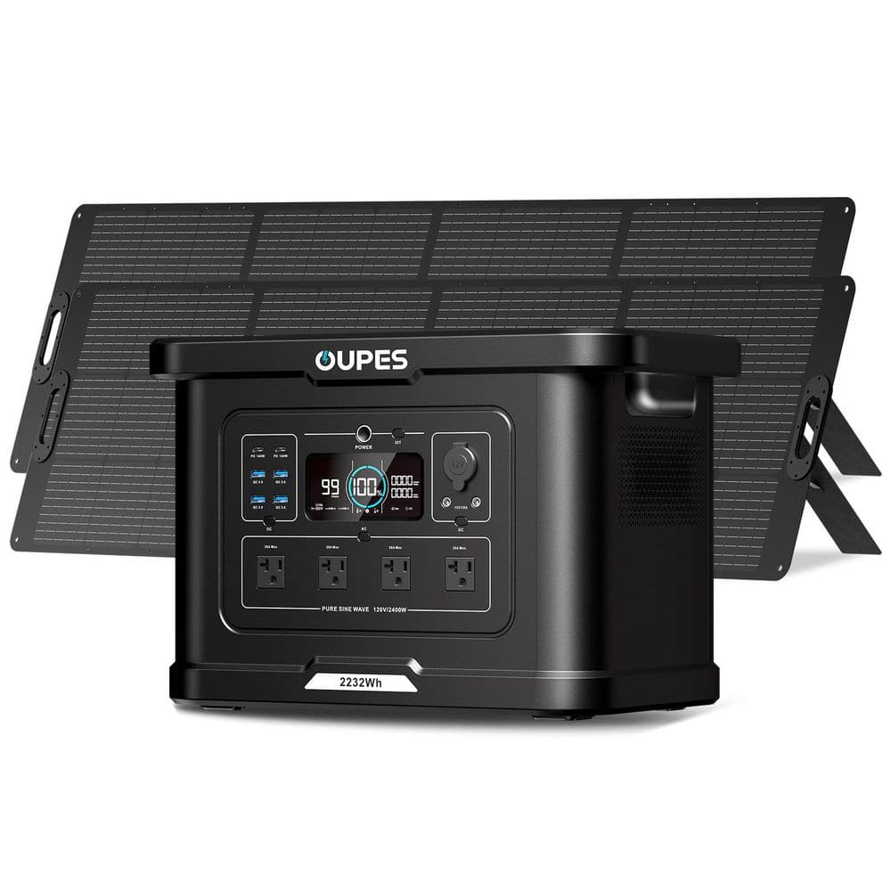 Have a question about OUPES 2400-Watt Output/4500W Peak Solar Generator ...