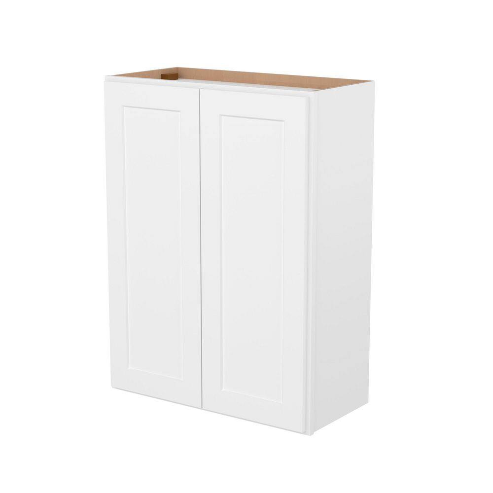 Furinno 27 in. W x 12 in. D x 36 in. H Ready to Assemble Wall Kitchen ...