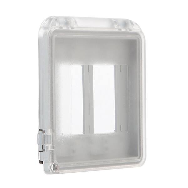 Commercial Electric 2-Gang Horizontal/Vertical Non-Metallic ...