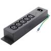 AC WORKS IEC IT/Server/PDU Power Strip IEC C14 Inlet to (5) IEC C13 ...