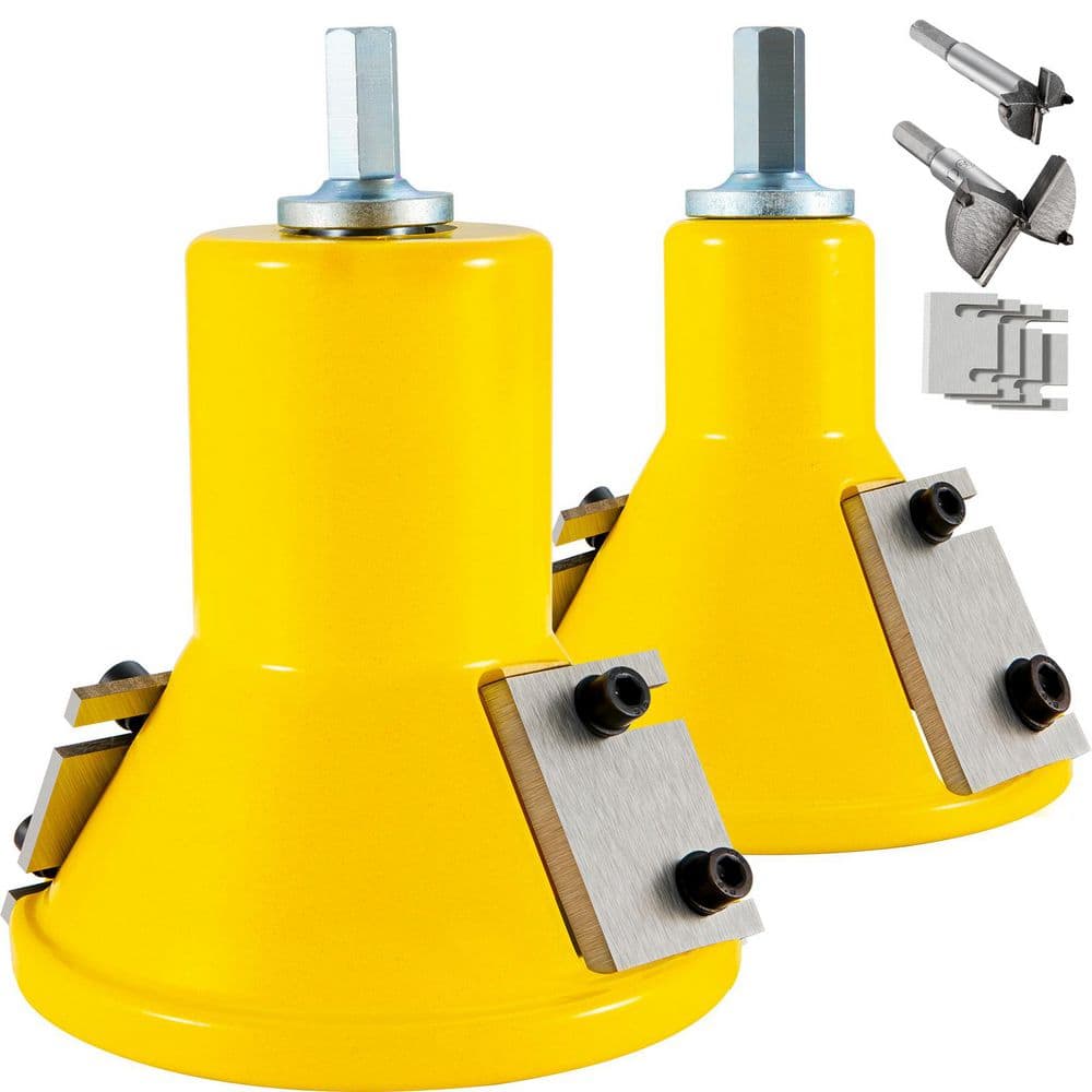 SKYSHALO Tenon Cutter, 1 in. /25. 4 mm and 2 in. /50. 8 mm, Dual Blades ...