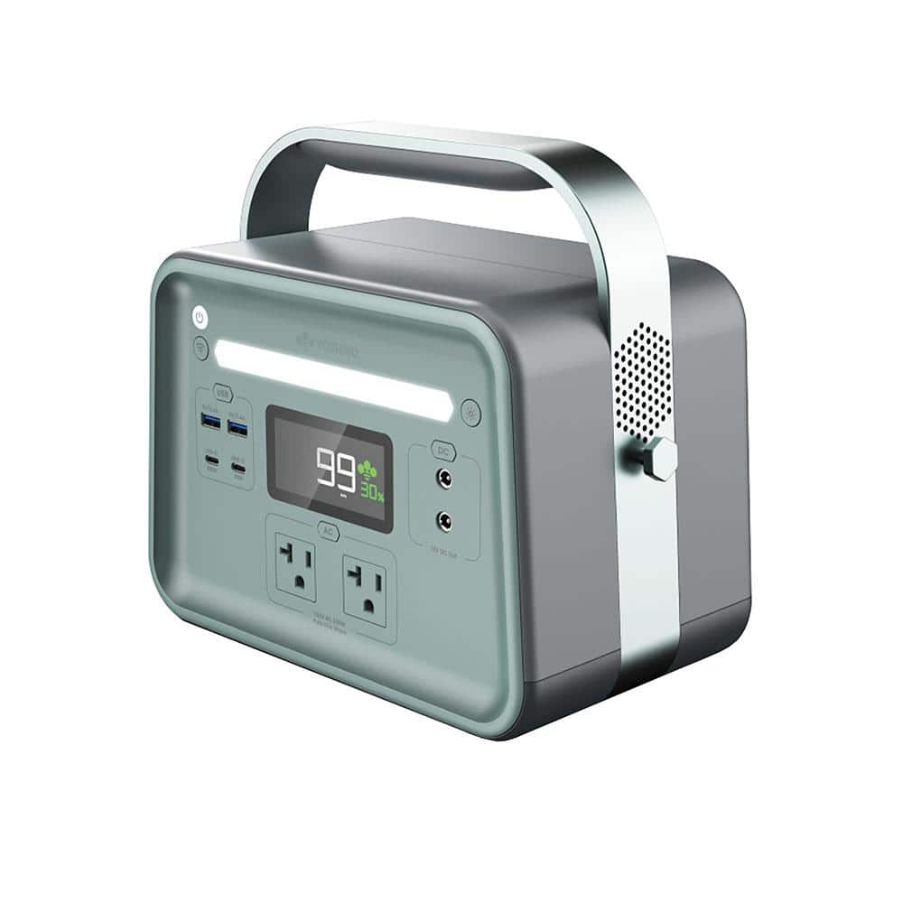 YOSHINO Solid-State Portable Power Station, 330W /480W Peak, Push ...