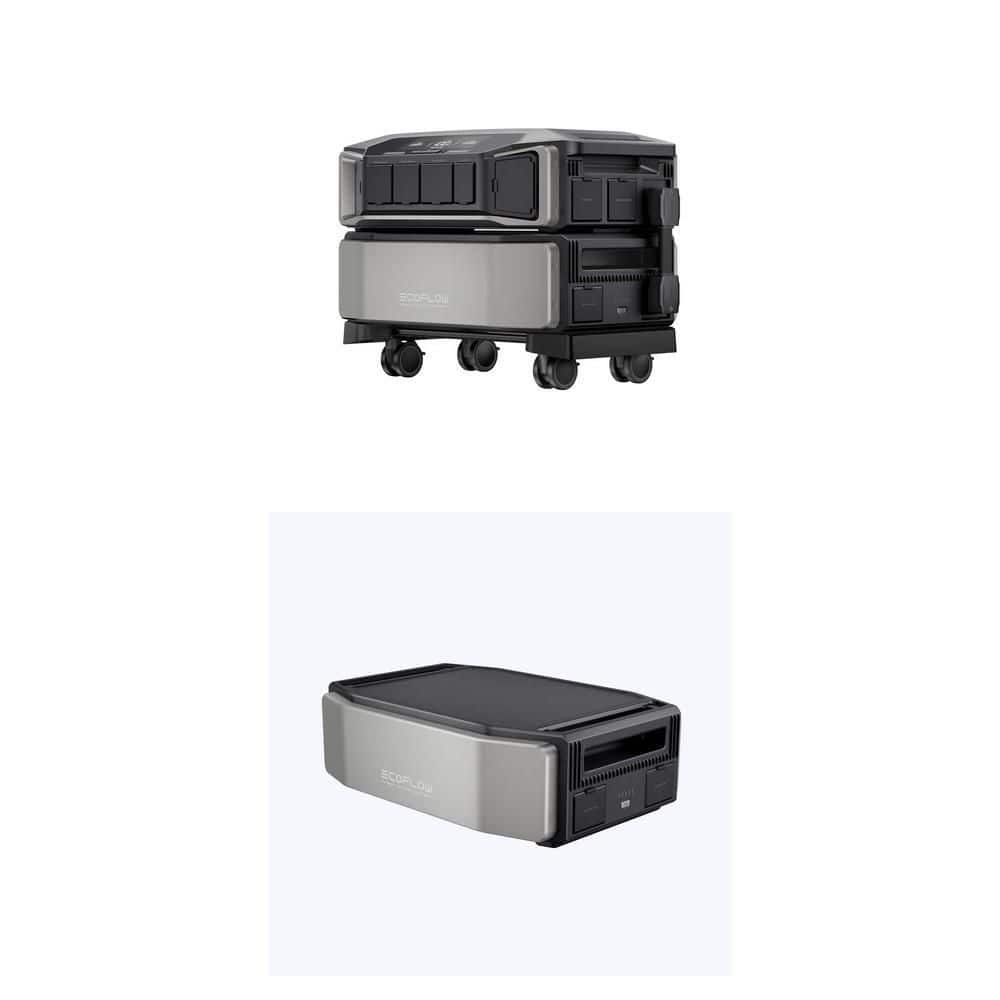 EcoFlow Delta Pro Ultra 6144Wh Solar Generator, 7200W Output, LFP Power ...