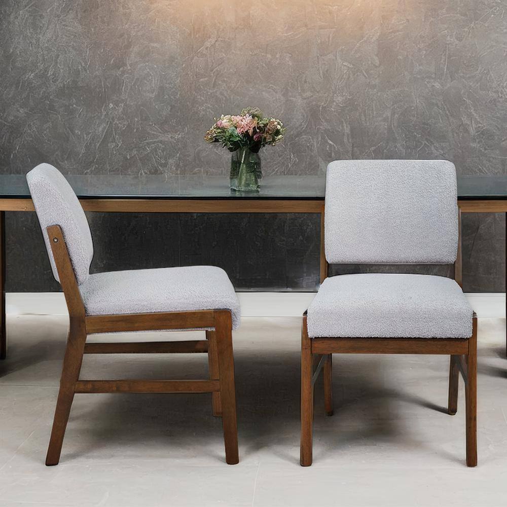 Ashcroft Furniture Co Benjamin Rustic Mid-Century Modern Light Gray ...