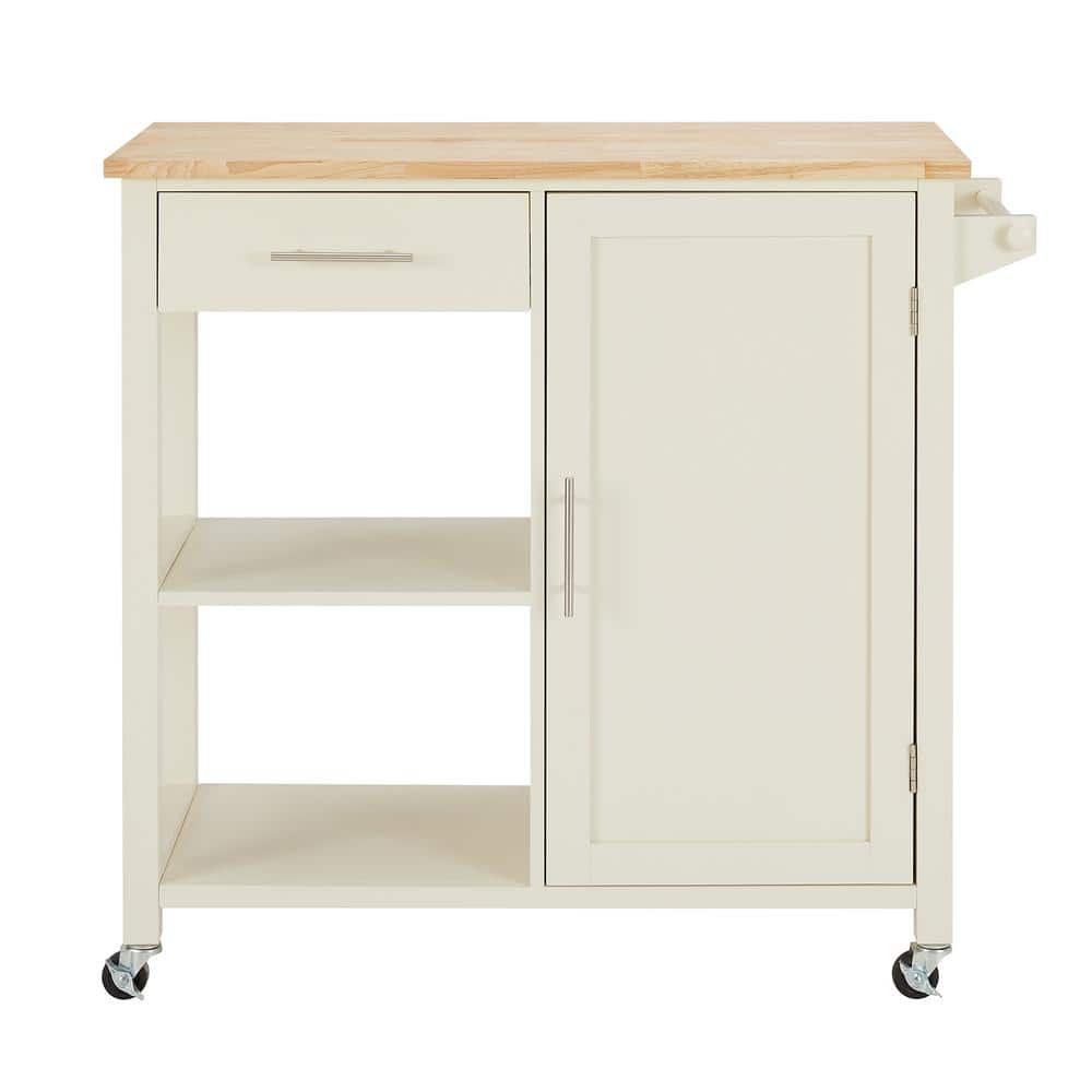 Easy Goods Living Margo Easy White Utility Cart SKEGL19471EW - The Home ...