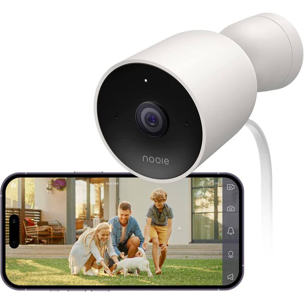 nooie Wireless 1080p Full HD Outdoor Wi-Fi Home Security Camera IPC200 ...