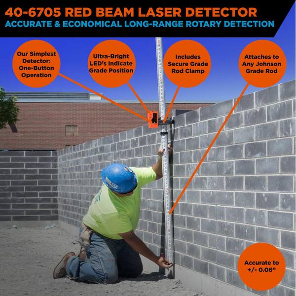 Red Beam Rotary Laser Receiver - The Best Picture Of Beam