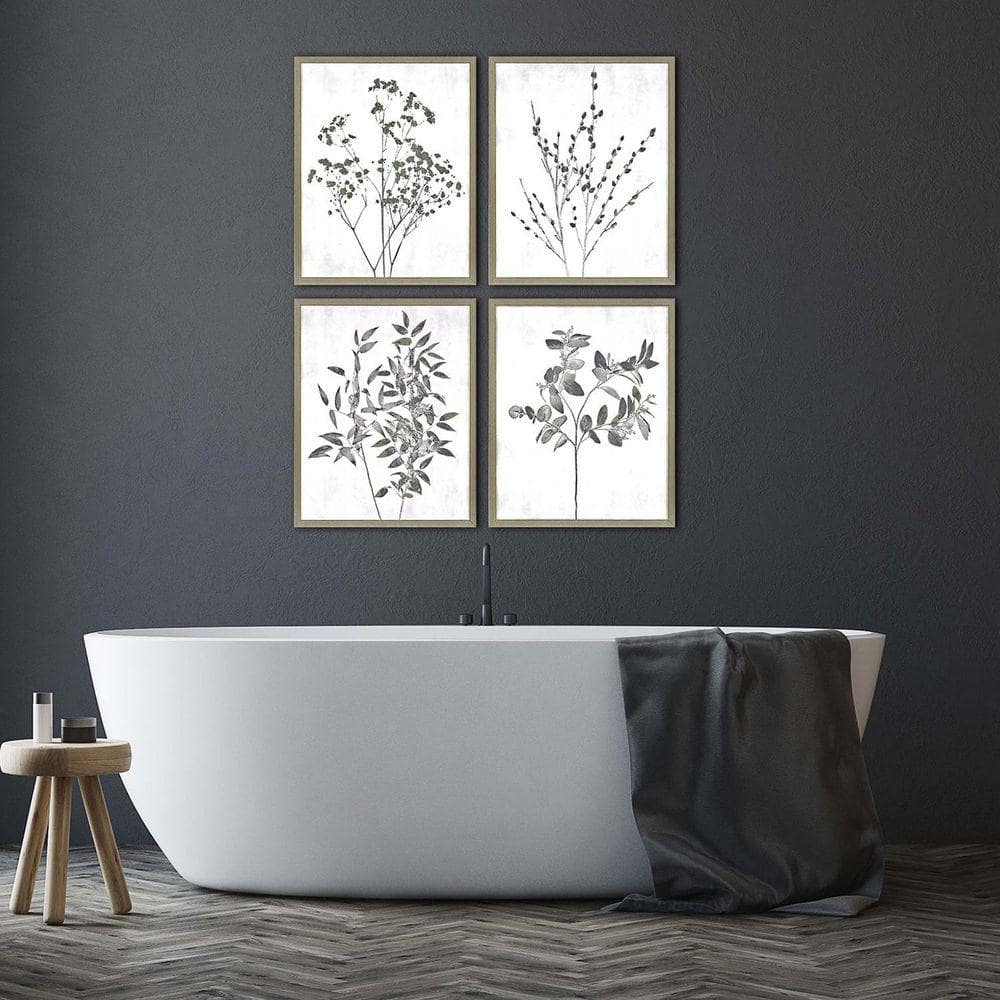 Paragon Unknown 4 Piece Framed Giclee Culture Art Print 21 in. x 17 in ...